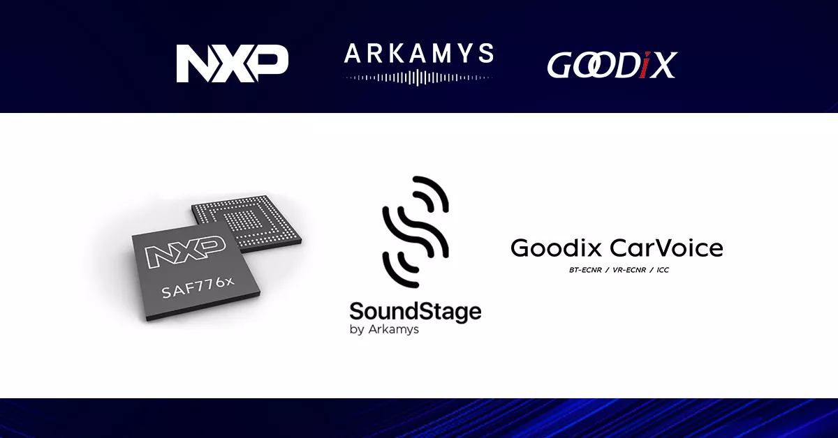ARKAMYS, GOODIX & NXP collaborate to provide a pre-integrated audio and ...
